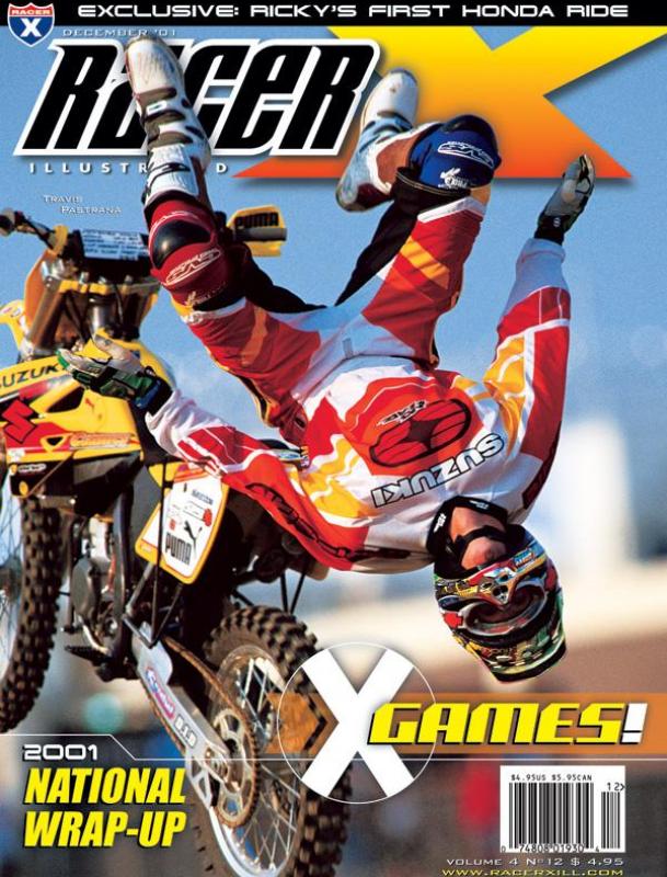 December 2001 Issue - Supercross Magazine - Racer X Illustrated
