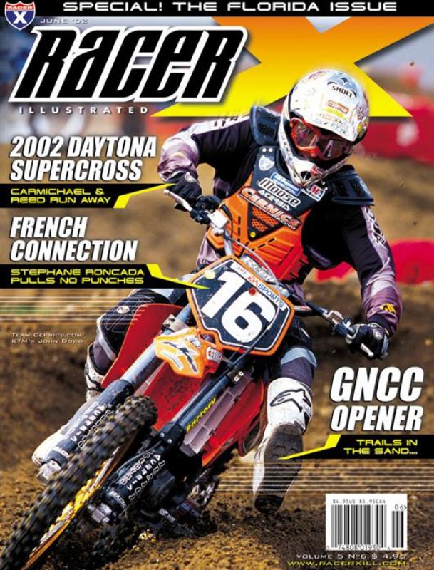 June 2002 Issue - Motocross Magazine - Racer X Illustrated