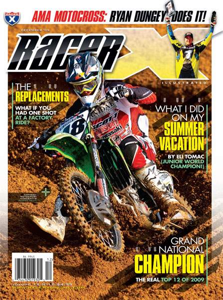 December 2009 Issue - Motocross Magazine - Racer X Illustrated
