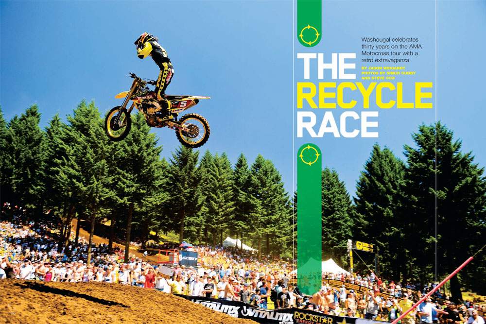 The Recycle Race - Motocross Magazine - Racer X Illustrated
