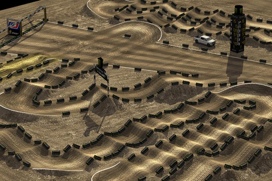 Animated Track Map: Phoenix - Supercross - Racer X