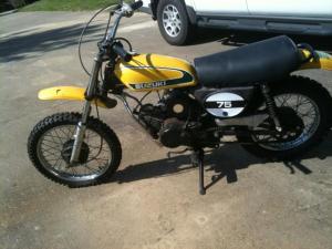 Your Collection: 1974 TM 75 - Racer X