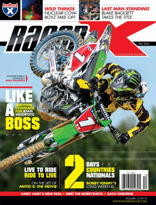 December 2012 Issue - Motocross Magazine - Racer X Illustrated