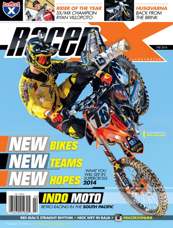 February 2014 Issue - Supercross Magazine - Racer X Illustrated
