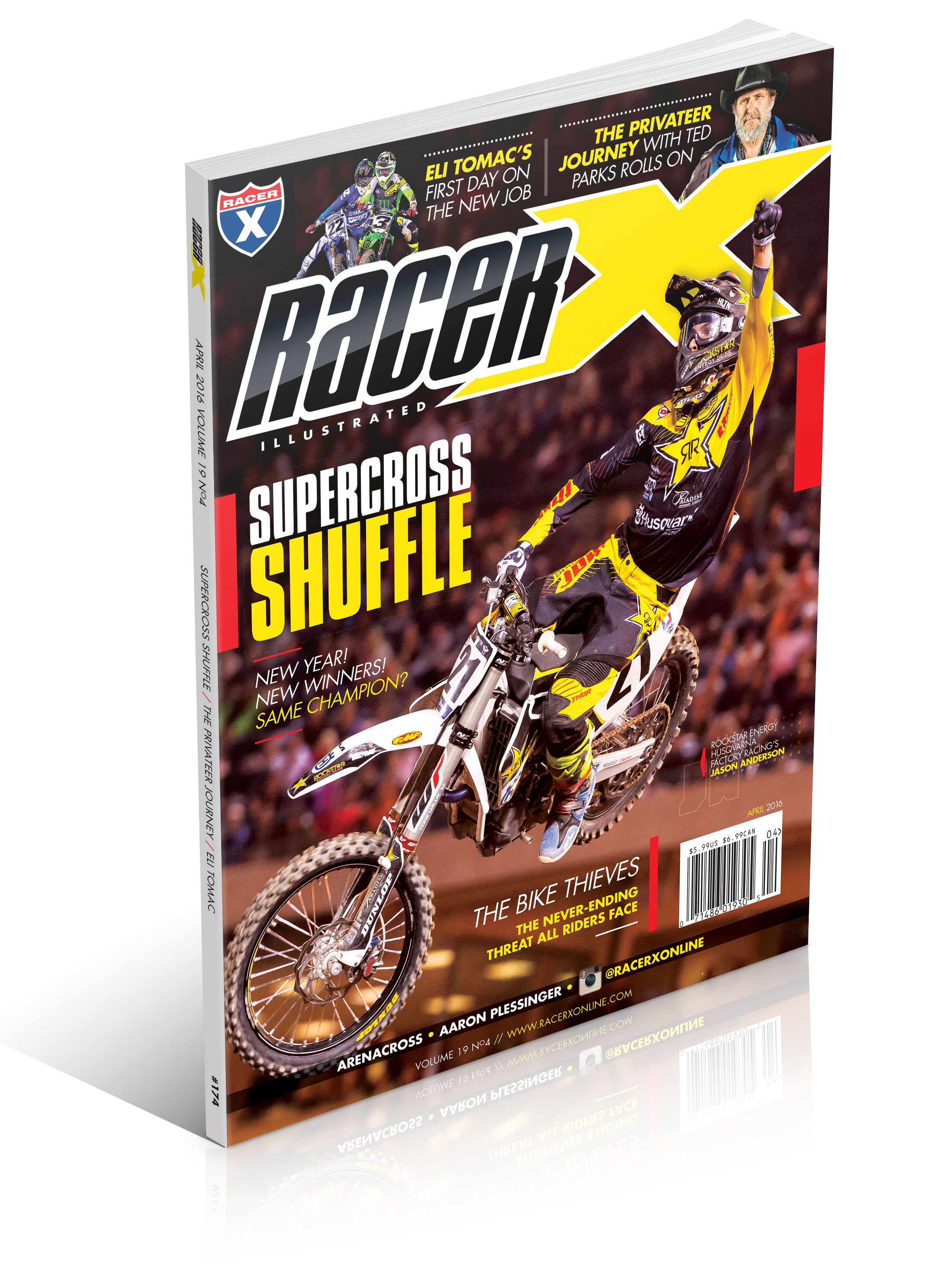 April 2016 Issue - Supercross Magazine - Racer X Illustrated